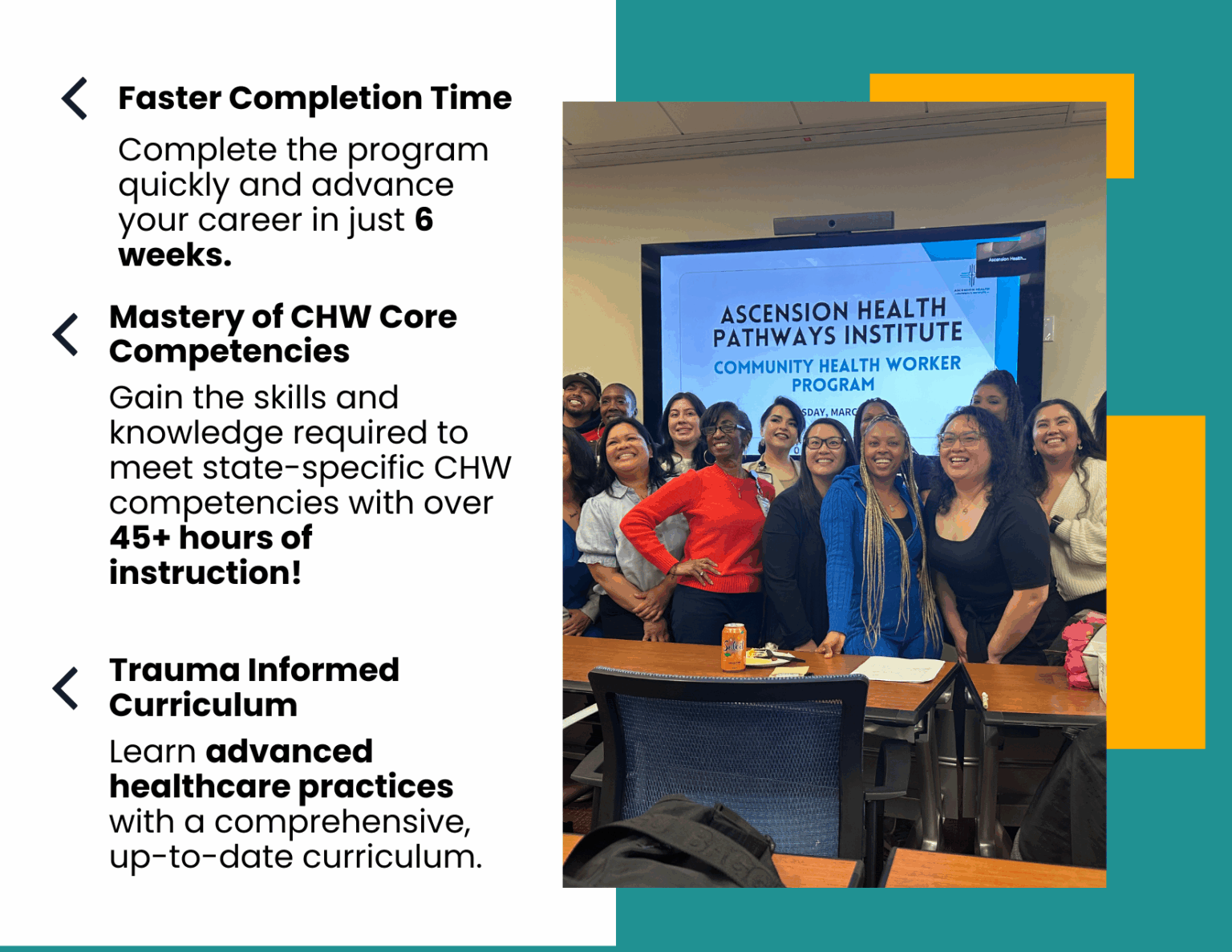CHW Training Program - Ascension Health Pathways Institute